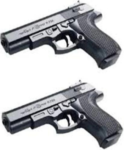 Harsun SHIVI SHARP SHOOTER MAUSER TOY GUN PACK OF 2 WITH 120 BULLETS ...