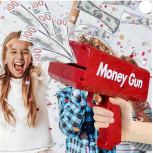 TinyTales SUPREME MONEY GUN, CASH FIRING MONEY (IND*15) Money Gun Red ...