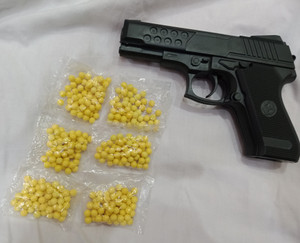 SHIVI RAJESH MOUSER TOY GUN FULLY LOADED TOY GUN WITH 360 BULLES Guns ...