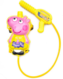 Peppa Pig Water Gun Tank Pichkari for Kids Holi & Summer Pool Party Fun ...