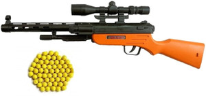 GOSHOPPE ENTERPRISES Bullet Toy Gun Commando Army Police Includes Laser ...