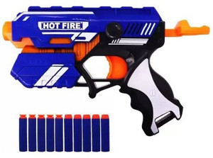 MANIORZO Hot Fire Blaze Storm Foam Blaster Gun Toy, Safe and Long Range ...