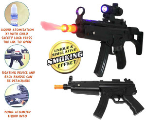 SALEOFF Musical Army & PUBG Themed MP5 Toy Gun-With Wonderful Smoke ...