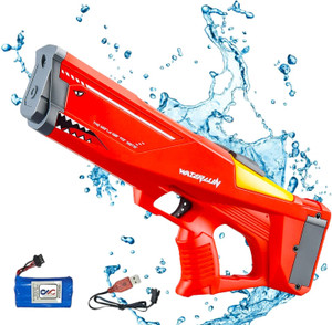 SARASI High Pressure Electric Water Gun, Rechargeable Battery, 40FT ...