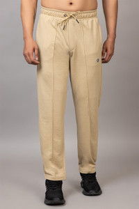 Yaqr Solid Men Beige Track Pants - Buy Yaqr Solid Men Beige Track Pants ...