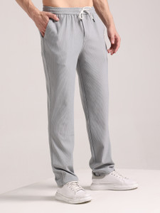 INDICLUB Solid Men Silver Track Pants - Buy INDICLUB Solid Men Silver ...