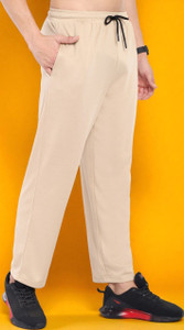 Go Devil Solid Men Beige Track Pants - Buy Go Devil Solid Men Beige ...