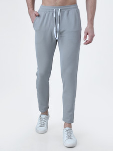 Kashmir thead Solid Men Grey Track Pants - Buy Kashmir thead Solid Men ...