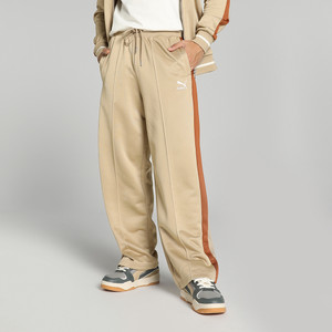 PUMA Solid Men Beige Track Pants - Buy PUMA Solid Men Beige Track Pants ...