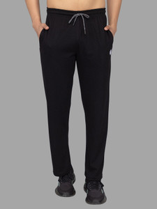 Pyro Spirit Solid Men Black Track Pants - Buy Pyro Spirit Solid Men ...