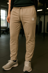 Theabsolutebangers Solid Men Beige Track Pants - Buy Theabsolutebangers ...