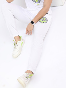 KETCH Solid Men White Track Pants - Buy KETCH Solid Men White Track ...