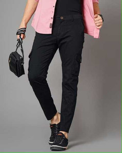 Gojo Embellished Men Black Track Pants - Buy Gojo Embellished Men Black ...