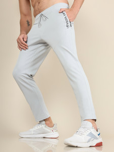 TECHNOSPORT Solid Men Silver Track Pants - Buy TECHNOSPORT Solid Men ...