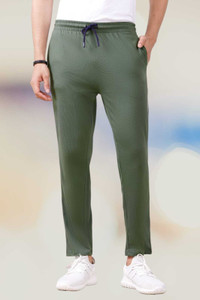 Haya Solid Men Green Track Pants - Buy Haya Solid Men Green Track Pants ...