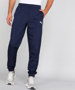 PUMA Woven Pants CH Solid Men Blue Track Pants - Buy PUMA Woven Pants ...