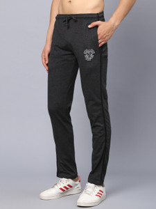 Guapo Solid Men Grey Track Pants - Buy Guapo Solid Men Grey Track Pants ...