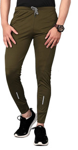 Chandan Tex Fab Solid Men Dark Green Track Pants - Buy Chandan Tex Fab ...