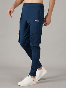 MKKO Solid Men Blue Track Pants - Buy MKKO Solid Men Blue Track Pants ...