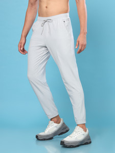 TECHNOSPORT Solid Men Silver Track Pants - Buy TECHNOSPORT Solid Men ...
