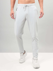 TECHNOSPORT Solid Men Silver Track Pants - Buy TECHNOSPORT Solid Men ...
