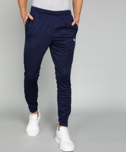 PUMA teamRISE Poly Training Pants Solid Men Blue Track Pants - Buy PUMA ...