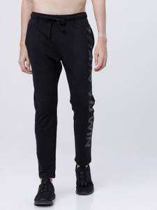 HIGHLANDER Solid Men Black Track Pants - Buy HIGHLANDER Solid Men Black ...