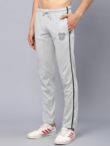Guapo Solid Men Grey Track Pants - Buy Guapo Solid Men Grey Track Pants ...