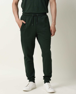 Rare Rabbit Solid Men Green Track Pants - Buy Rare Rabbit Solid Men ...