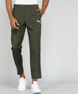 PUMA Woven Pants OH Solid Men Green Track Pants - Buy PUMA Woven Pants ...