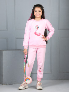 CUTIEKINS Graphic Print Girls Track Suit - Buy CUTIEKINS Graphic Print ...
