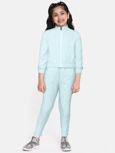 HRX by Hrithik Roshan Solid Girls Track Suit - Buy HRX by Hrithik ...