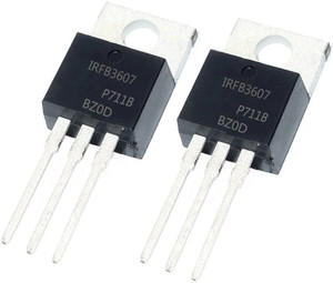 Zigshash IRFB3607 Mosfet pack of 2 pcs FET Transistor Price in India ...