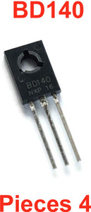 Elph BD140 NPN Bipolar Medium Power Transistor 80V 1.5A TO-126_Pack of ...