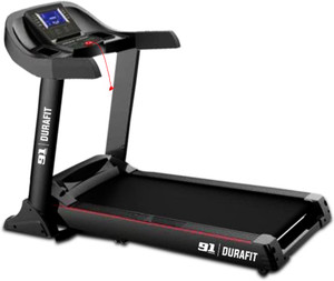 Durafit Champion 7HP AC Peak | 20-Auto Incline | 20Km Speed Home Use ...