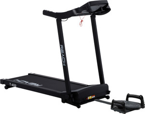 Reach T-400 PT Motorized | 4HP Peak | Pushup Bar & Twister Treadmill ...