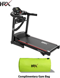 HRX TM PRO S1-D Treadmill with Massager 2HP Peak,100 kg Max Weight ...