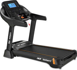 Durafit Focus 7 HP Peak |150Kg User Weight| 18 Level Incline| 18Km ...