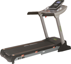 FitnessOne PT 88i Premium 5 HP Peak DC Motorized Running Machine Home ...