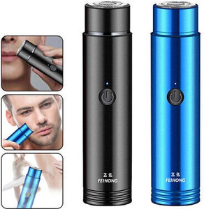 FeiHong Mini trimmer blue Trimmer 120 min Runtime 1 Length Settings ...