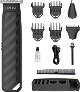 One Plus OP 511 Cordless Professional 8 in 1 Grooming Kit Washable ...