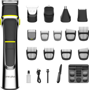 One Plus OP 191 14 in 1 Face, Body & Private Parts,DualCut Technology ...