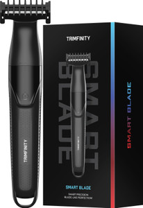 Trimfinity Smart Blade Men’s Beard Trimmer | Dual-Sided Shaver | IPX6 ...
