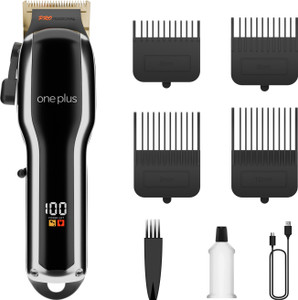 One Plus OP 981 Professional Cordless Hair Clipper Dual LED Titanium ...