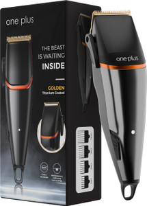 One Plus OP 971 Cordless Professional Hair Clipper Titanium coated ...
