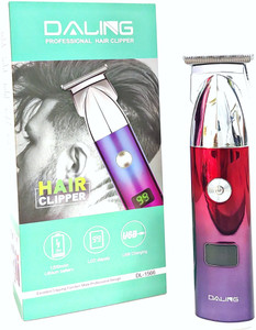 DALING DL-1566 ZERO TRIMMER Trimmer 120 min Runtime 3 Length Settings ...