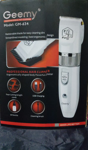 Geemy Gm634 Trimmer 120 min Runtime 4 Length Settings Price in India ...