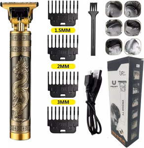 UrbanHTC Metal Professional Beard, Mustache, Head and Body Hair Golden ...
