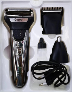 Geemy 6209 Trimmer 60 min Runtime 4 Length Settings Price in India ...