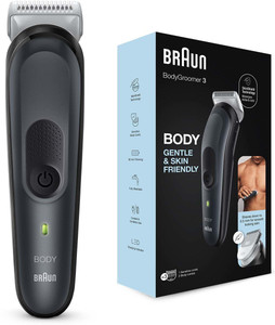 Braun Body Groomer 3 for Men, BG3340, Manscaping Tool, SkinShield Tech ...